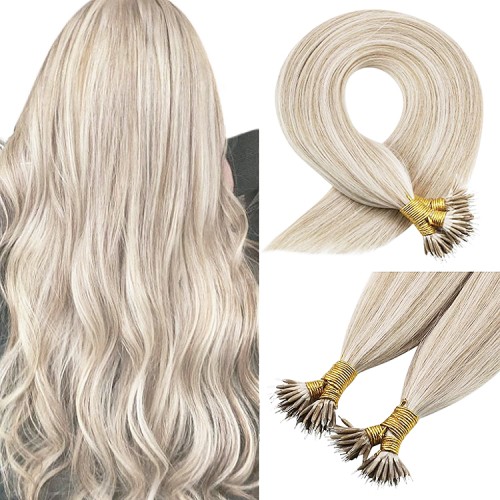 Nano Tip/Ring Hair Extensions | Golden Lush Extensions Inc.